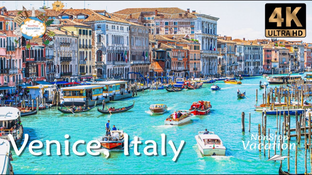 Venice Italy CITY TOUR | Venice train Station - Venezia Santa Lucia ...