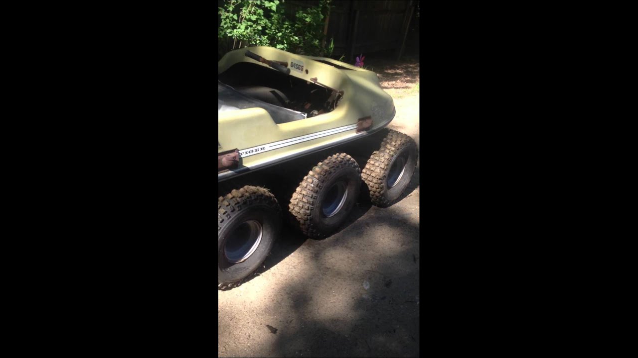 Terra Tiger 6x6 Amphibious ATV AATV - YouTube
