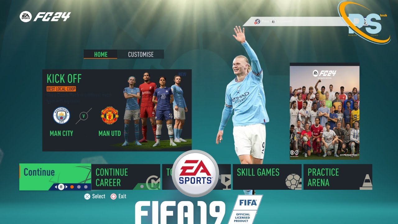 FIFA 19 MOD FC 24|FINAL UPDATE| ALL IN ONE PACKAGE| CURRENT RATINGS ...