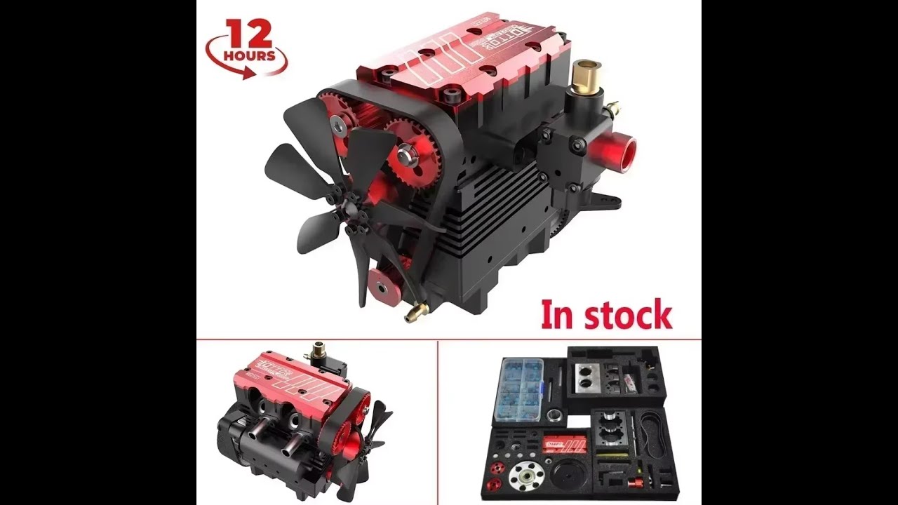 Engine Model Toy Full Metal Hand-made ElectricClick & Buy: https://s ...
