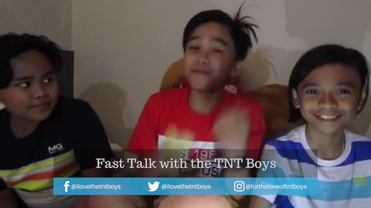 Tonight at 6PM: Guess how the TNT Boys answered Fast Talk questions ...