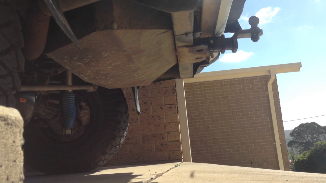 TD42 turbo GQ patrol start up Denco 22psi - YouTube