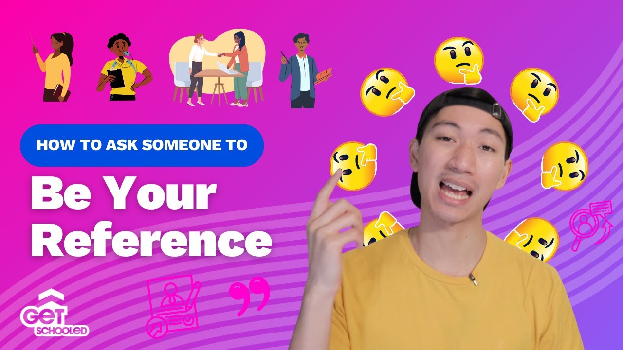 How to Ask Someone To Be Your Reference - YouTube