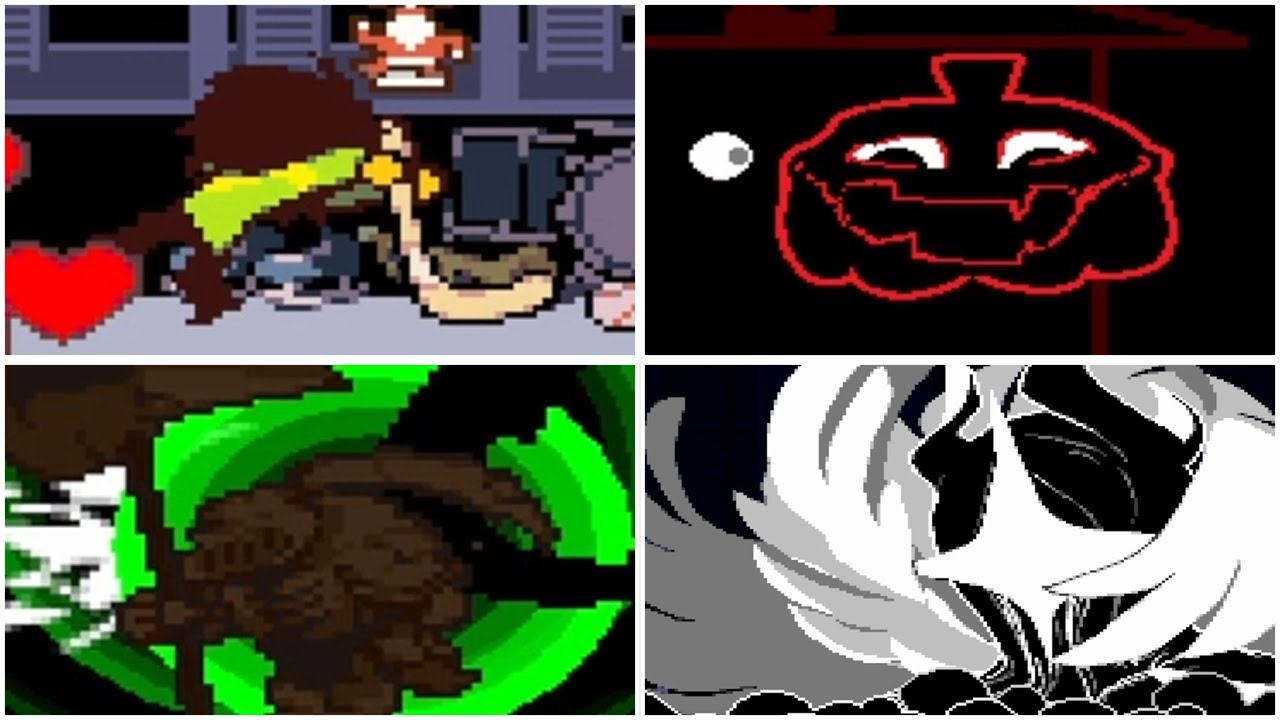 Deltarune Chapter 4 ALL BOSSES - YouTube
