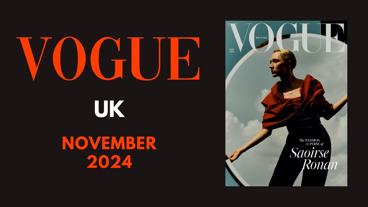 VOGUE UK NOVEMBER 2024 | Florence Pugh | Magazine Flip Through | Glossy ...