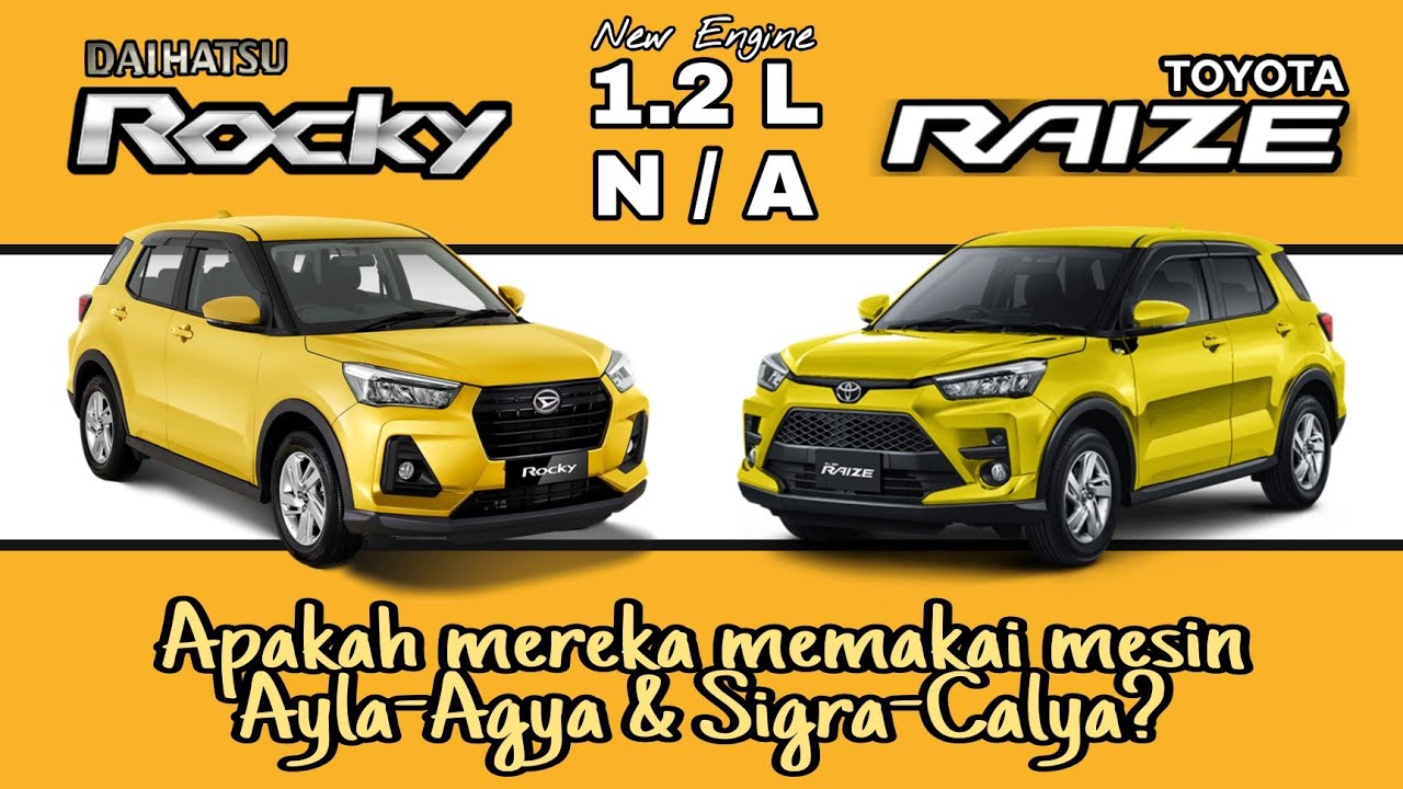 Daihatsu Rocky & Toyota Raize 1200CC 2021 | First Impression Review ...