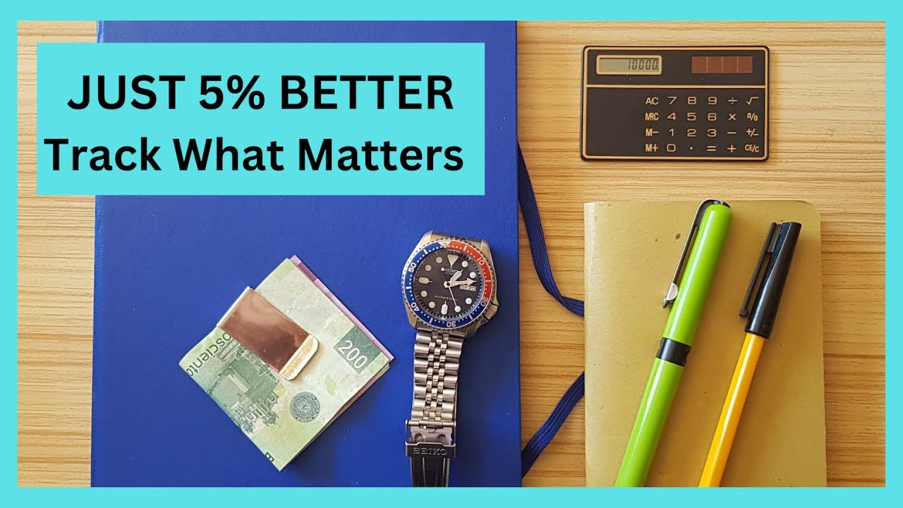 Be just 5% better : Tracking and monitoring what matters #notebooks # ...