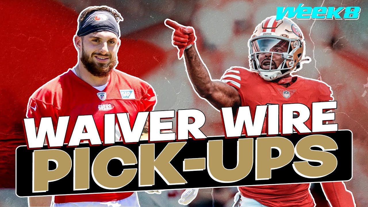 15+ MUST ADD Waiver Wire Players for Week 8 - YouTube