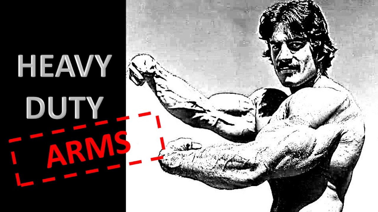 HEAVY DUTY ARMS! MIKE MENTZER GOLDEN ERA SERIES!! - white russian free