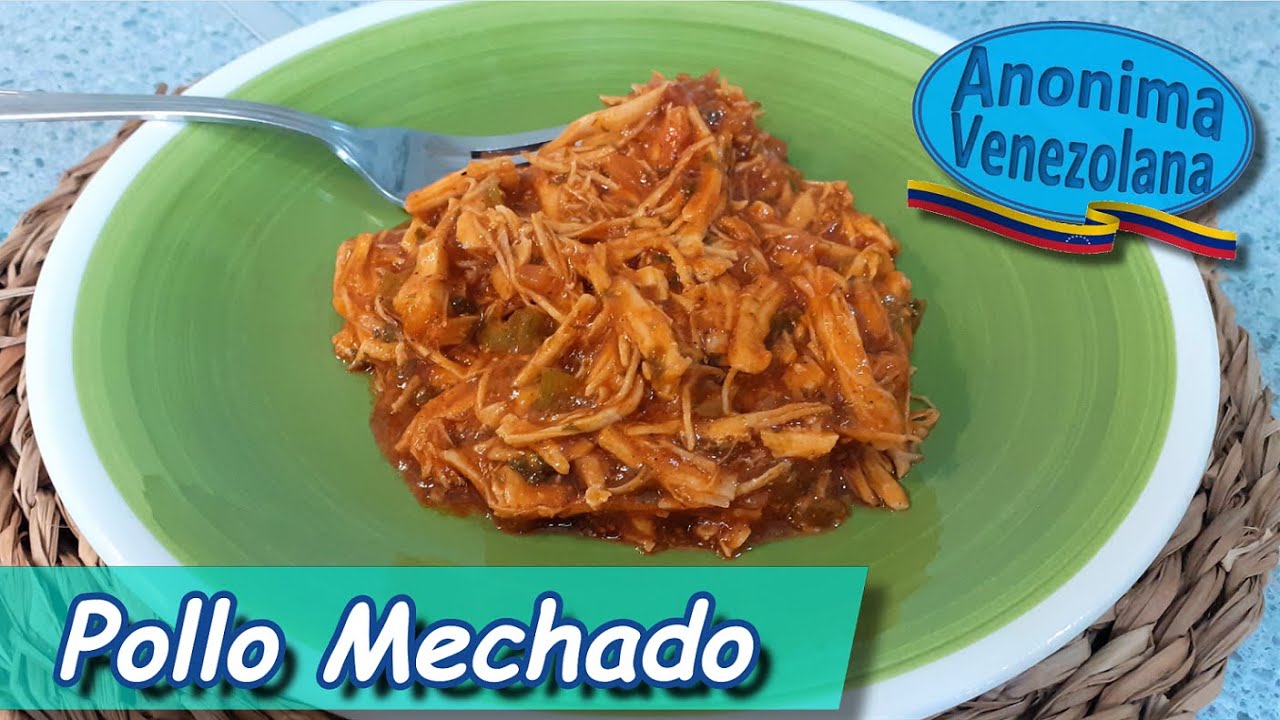 Como Hacer Pollo Mechado Bien Jugoso - Pollo Mechado Venezolano en ...