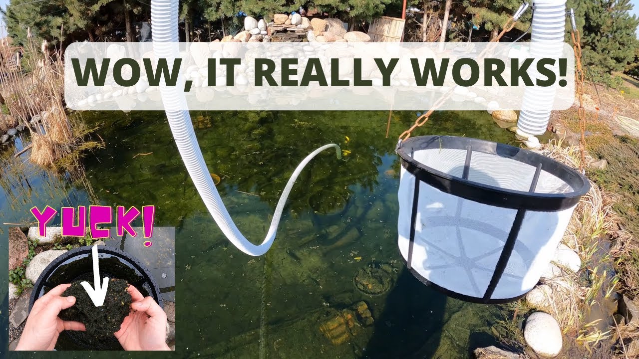 MEGA VACUUM CLEANER for a pond! - worth a penny! - YouTube