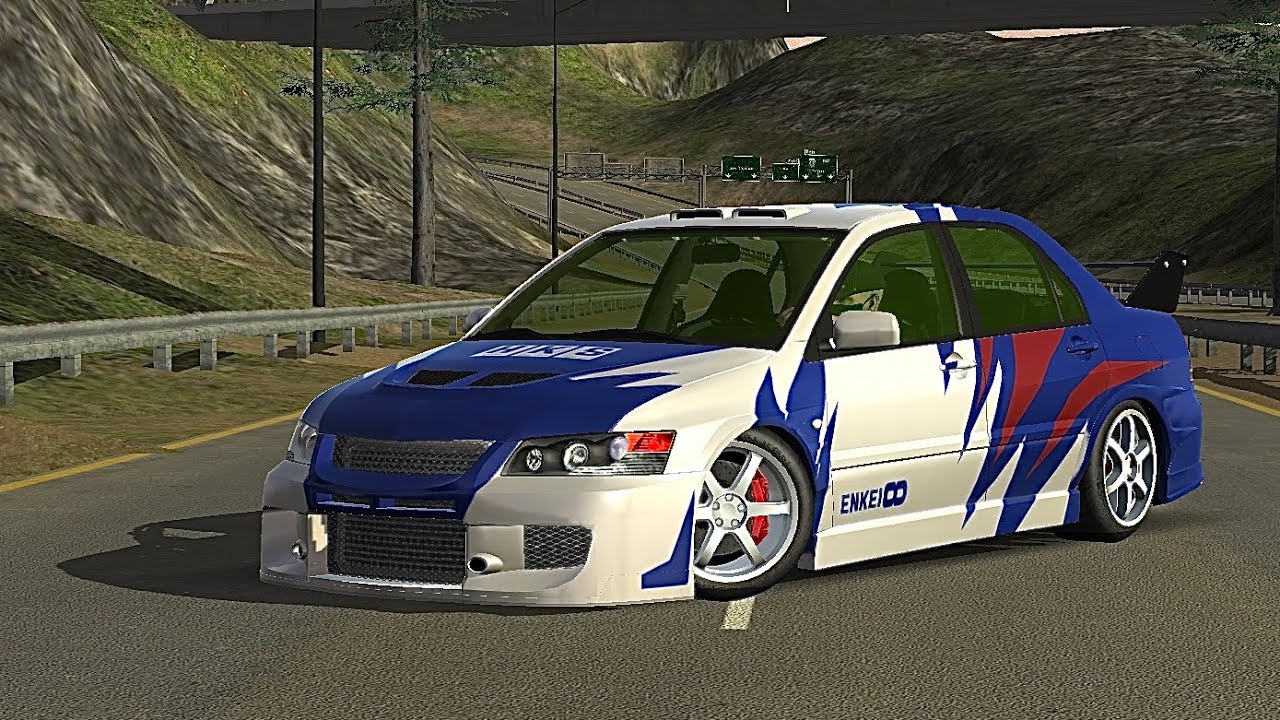 Livery Earl EVO LANCER NFS Most Wanted • Car Parking Multiplayer - YouTube