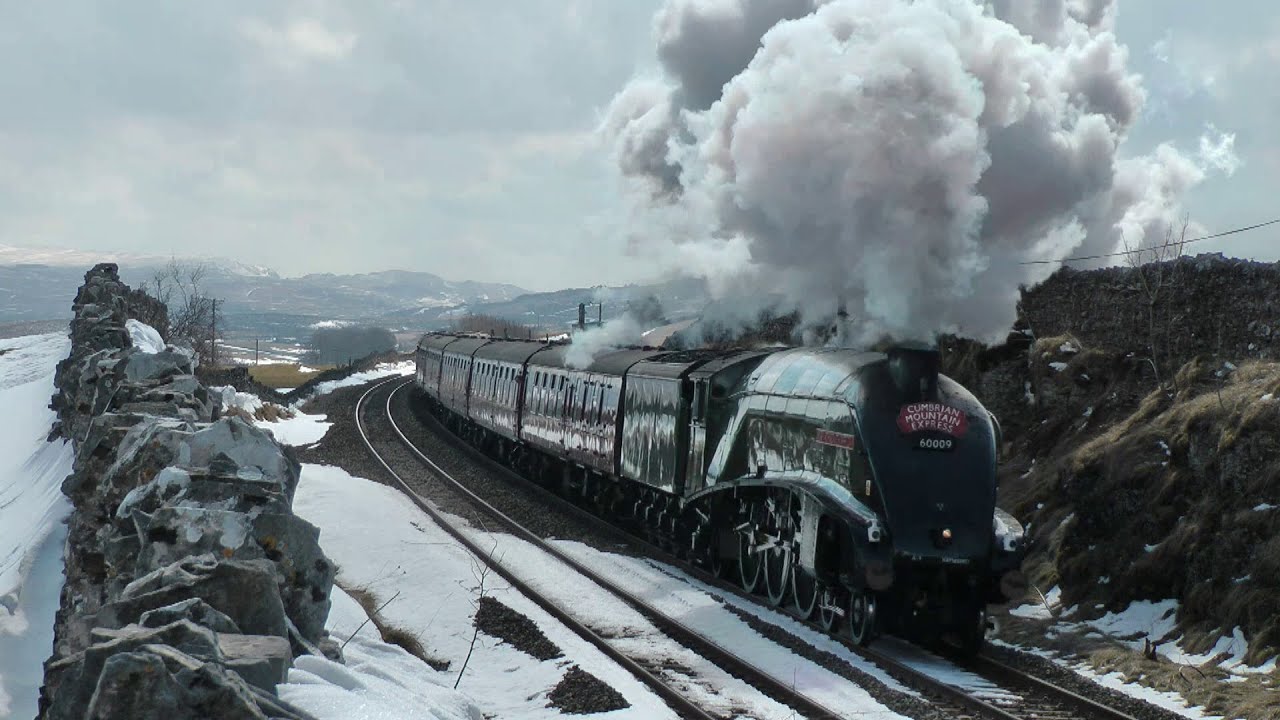 Steam Trains At Speed. - YouTube