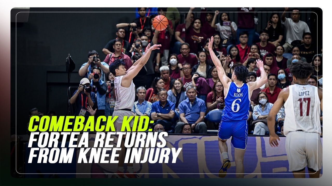 Terrence Fortea makes timely comeback for UP' | ABS-CBN News - YouTube