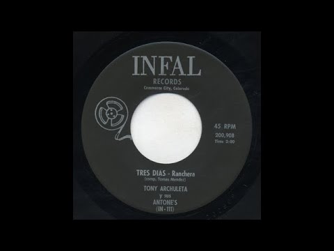 Tony Archuleta - Tres Días - Infal Records in-111-a - YouTube