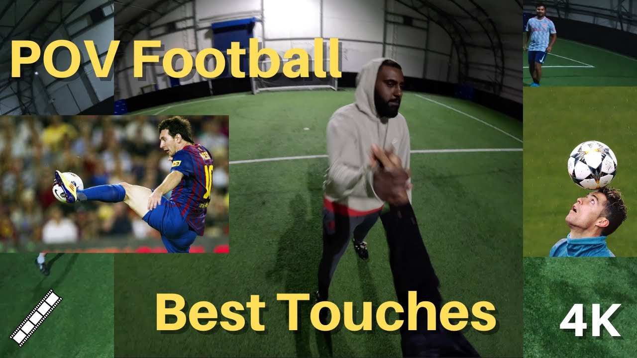 My Best Touches in POV Football | Eye View - YouTube