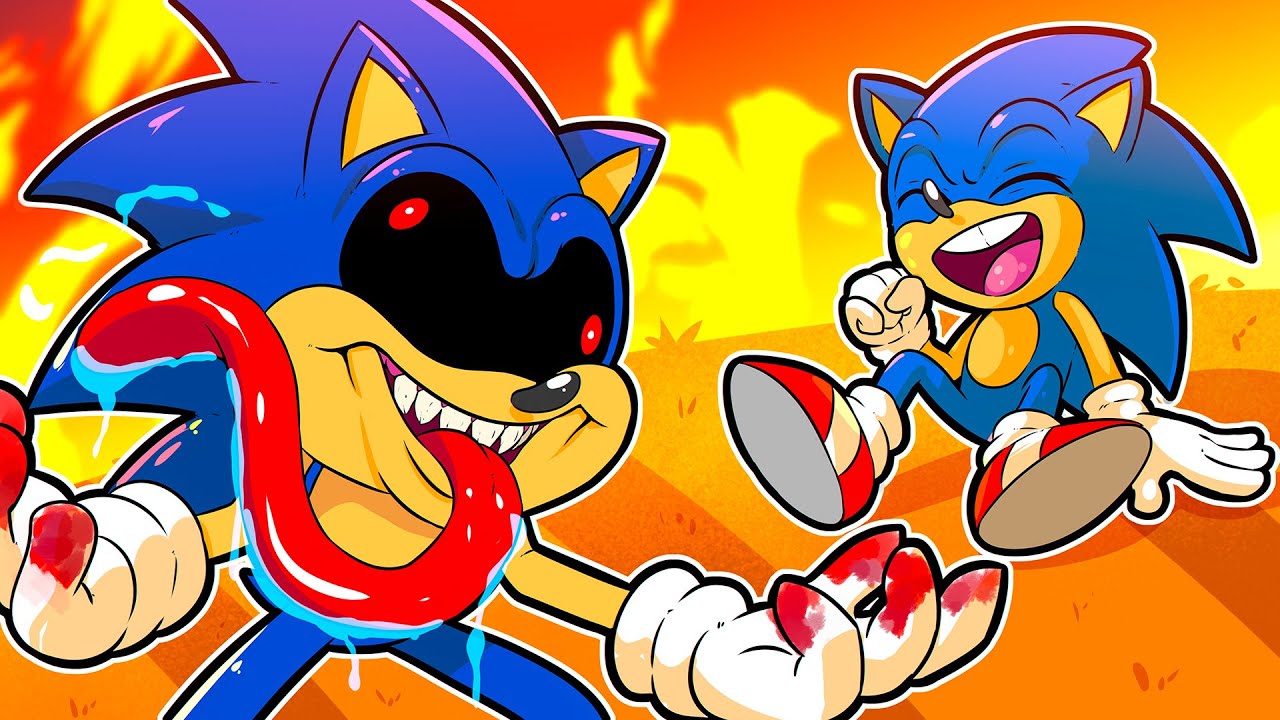 Sonic.exe, mas COMPLETAMENTE CRINGE! - YouTube