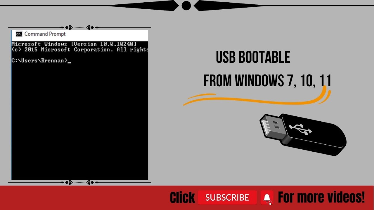 How to boot your USB | USB bootable | USB format | How to clean your ...