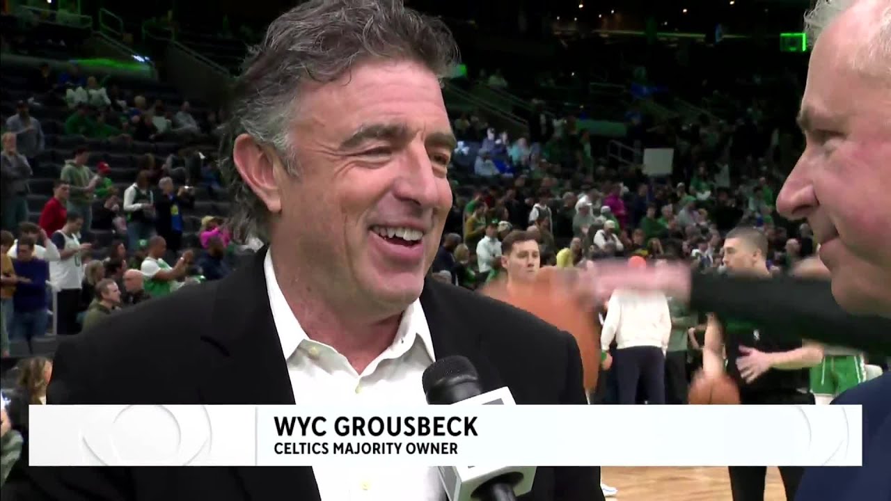 Dan Roche goes 1-on-1 with Celtics owner Wyc Grousbeck - YouTube