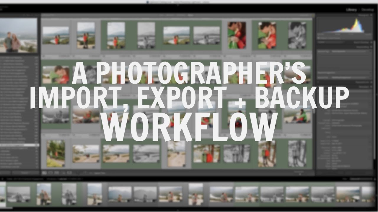 Import, Export and Backup Workflows for Photographers - YouTube