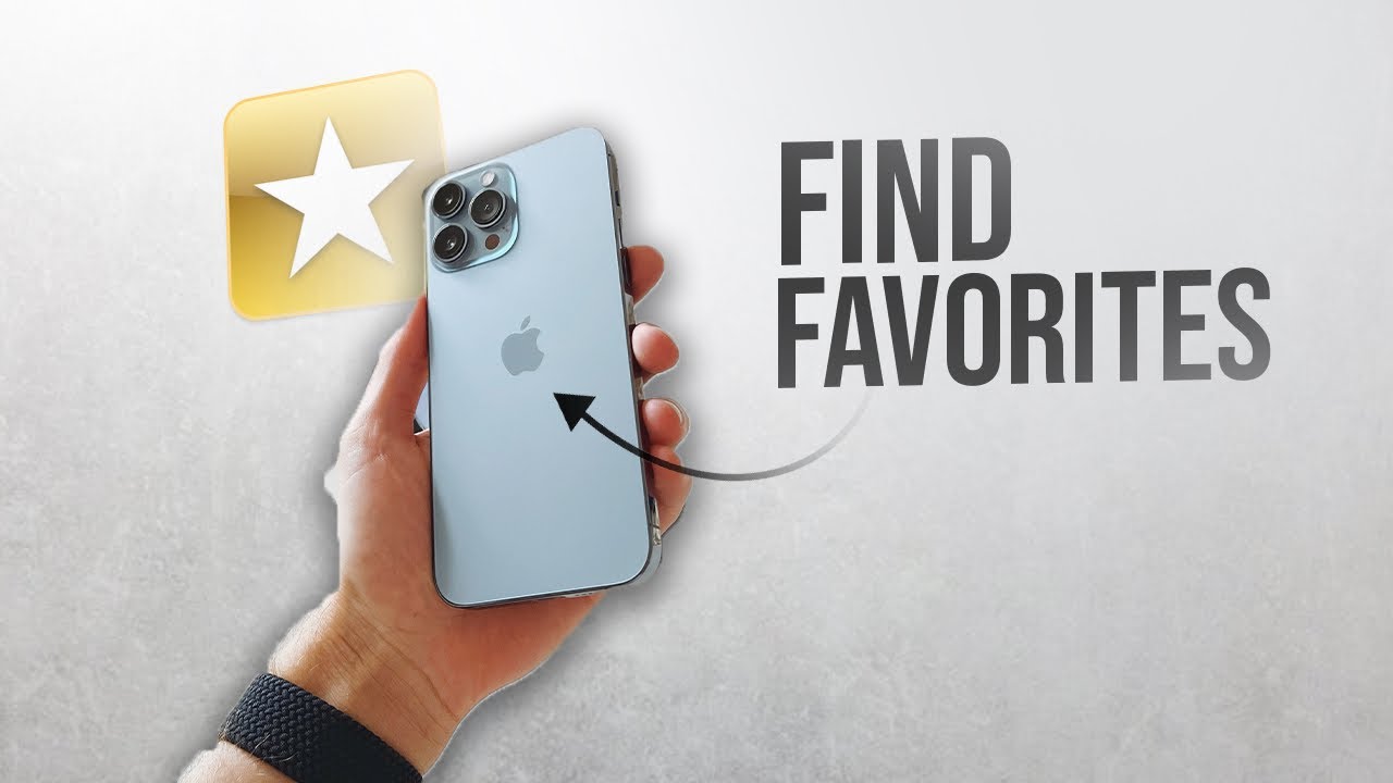 How to Find Favorites on iPhone (tutorial) - YouTube