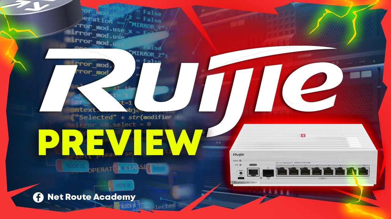 Preview: Running Ruijie Switch using EVE-NG | Installation & Deployment ...