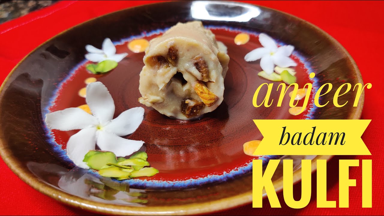 Anjeer Badam Kulfi | अंजीर और बादाम की कुल्फी | Kids special - YouTube