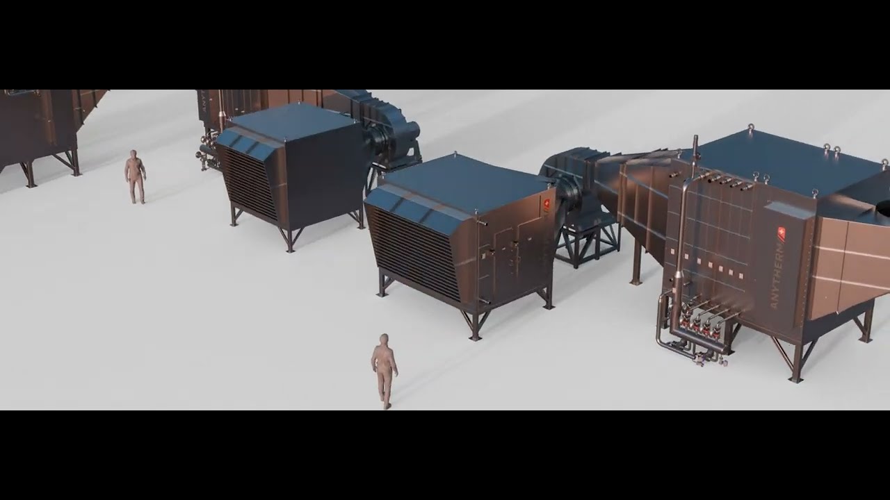 Air intake, steam and electrical main air heaters: 87 tons, 338'000 kg ...