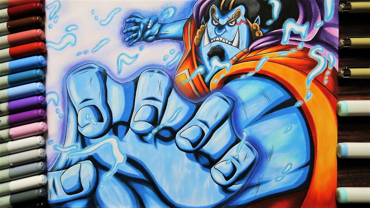 Drawing Jinbe | Wano Kuni - One Piece - YouTube