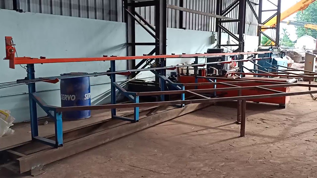 Decoiling straightening cutting &u bending machine TMT/ 6 to12mm,(1 ...