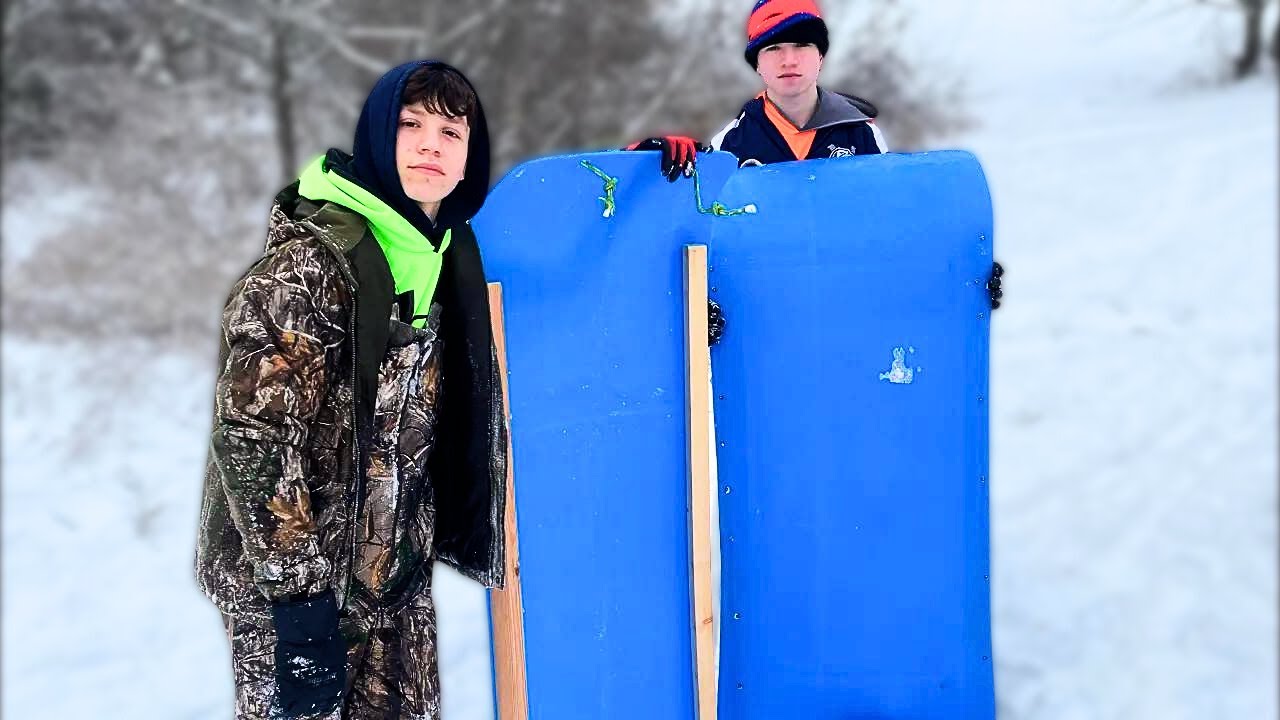 Make An Indestructible Sled (With instructions) - YouTube