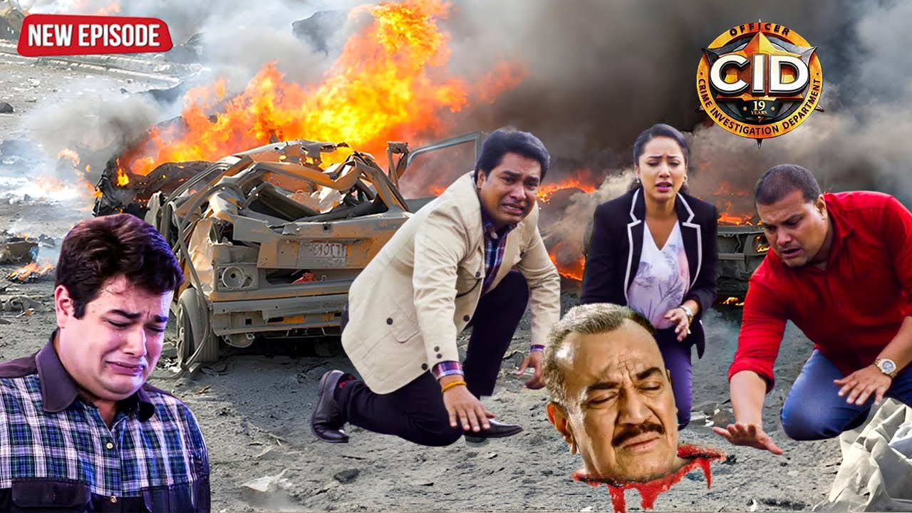 CID टीम रो पड़ी जब Car Bomb Blast में ACP का सिर हुआ अलग | CID | New ...