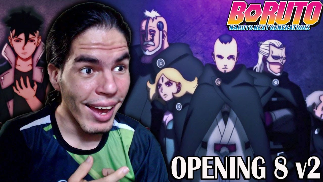 BORUTO OPENING 8 v2 / REACTION - REACCION - YouTube