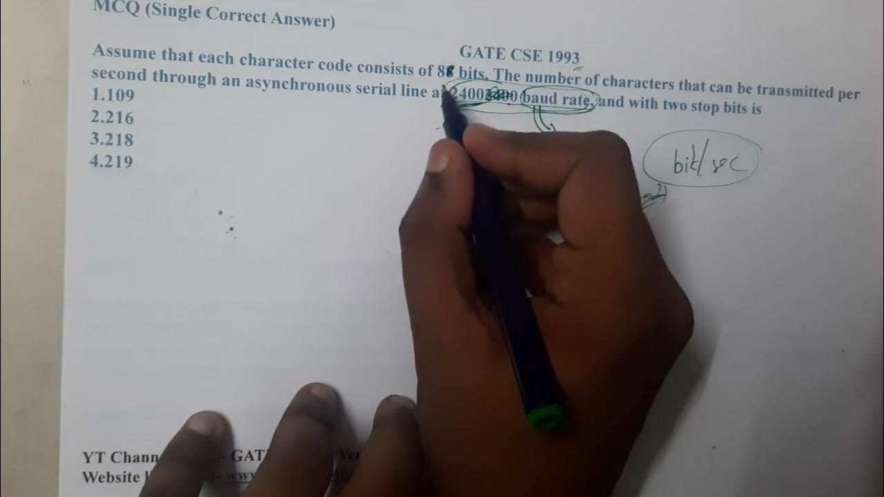 GATE CSE 1993 || COMPUTER ORGANIZATION || GATE Insights Version: CSE - YouTube