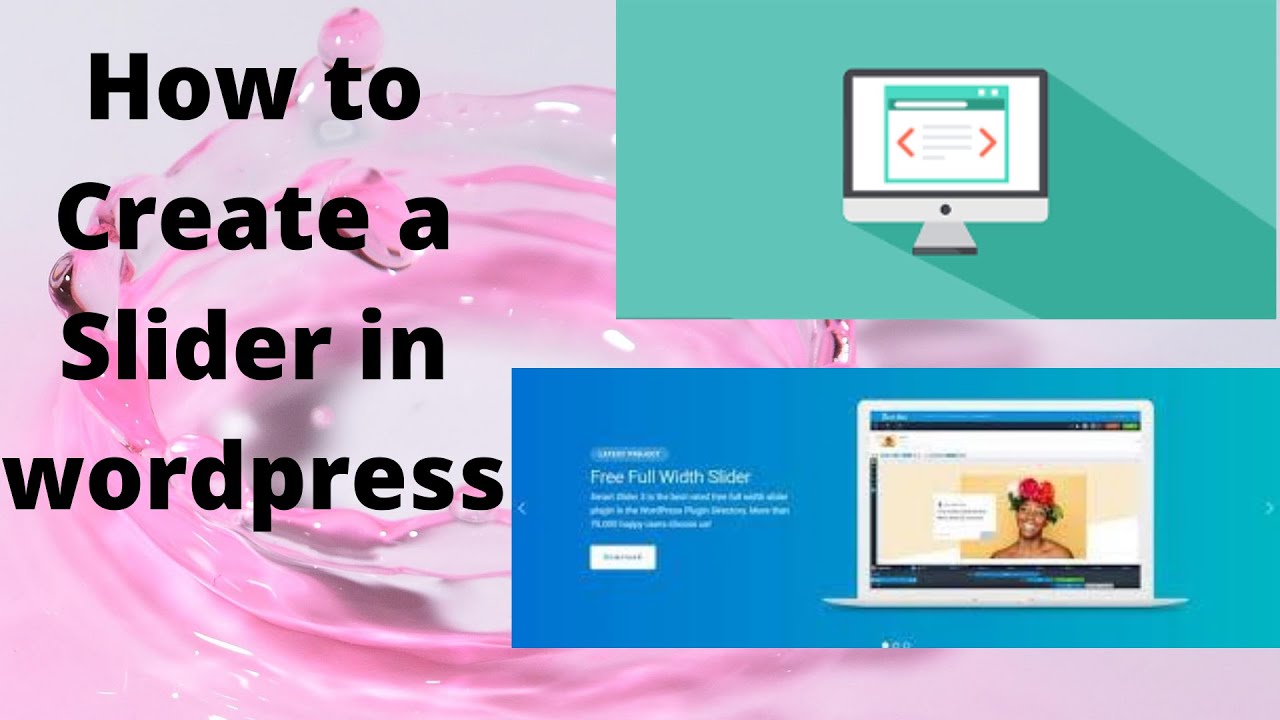 How To Create Slider In Wordpress YouTube How To Create Slider In Wordpress YouTube