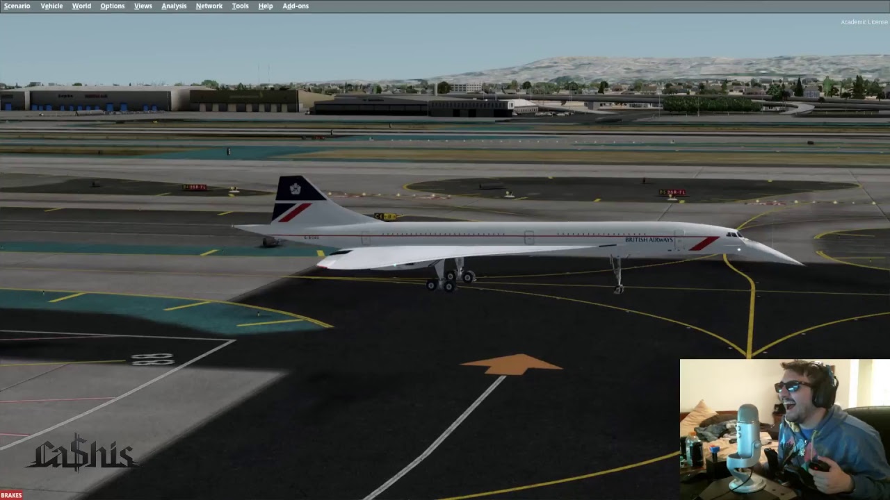 P3D V3 | FSLabs Concorde | Hawaii To Los Angeles - YouTube