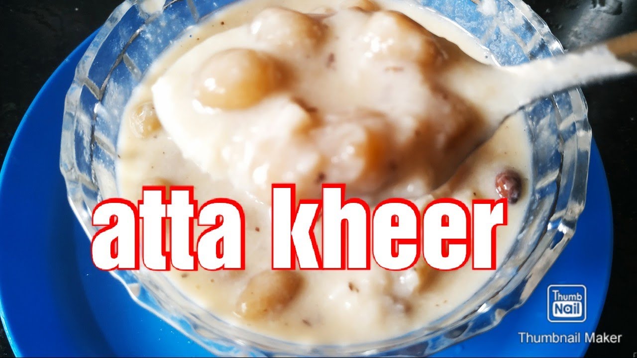 Atta kheer recipe / kheer recipe / wheat flour kheer recipe / Navaratri ...