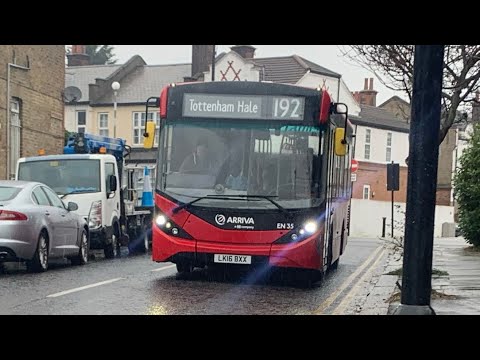 *Diversion + THRASH* | Journey on route 192 (EN35) (LK16BXX) | Arriva ...