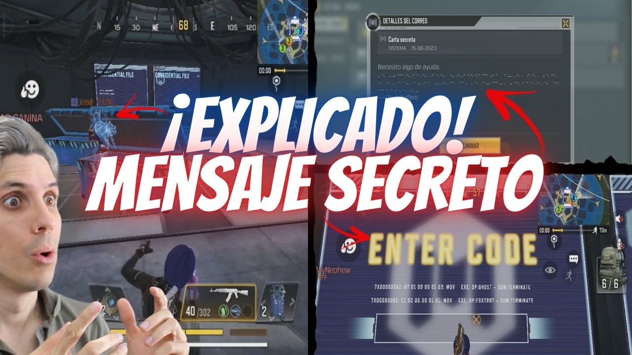 MENSAJE SECRETO EXPLICADO! Desarrollo del Templario Mitico | COD Mobile ...