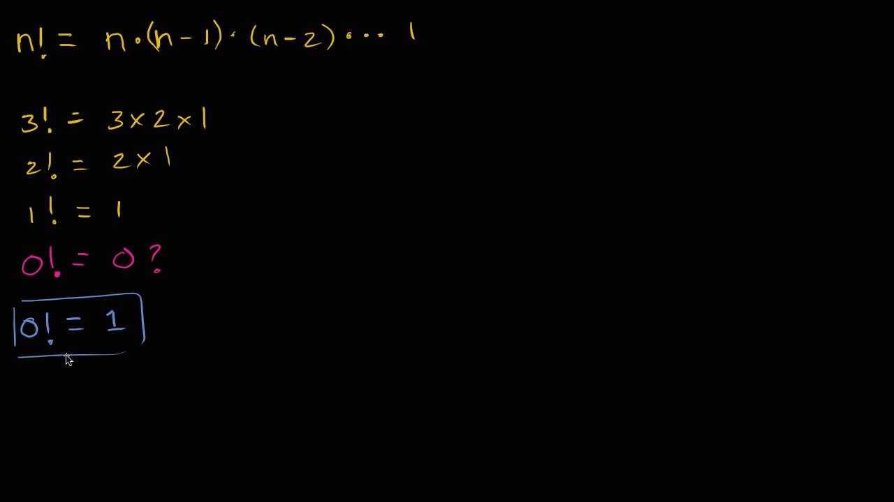 Zero Factorial - Numberphile - YouTube