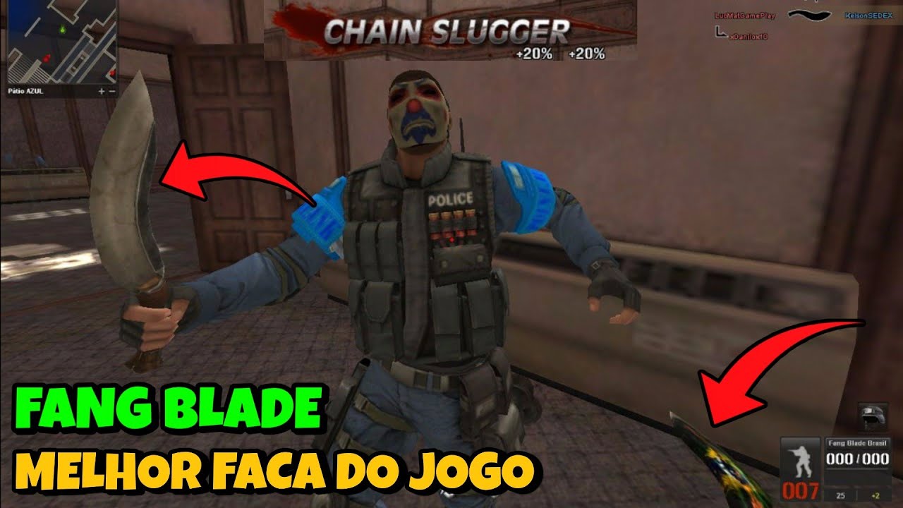 POINT BLANK: FANG BLADE, MELHOR FACA DO JOGO - YouTube