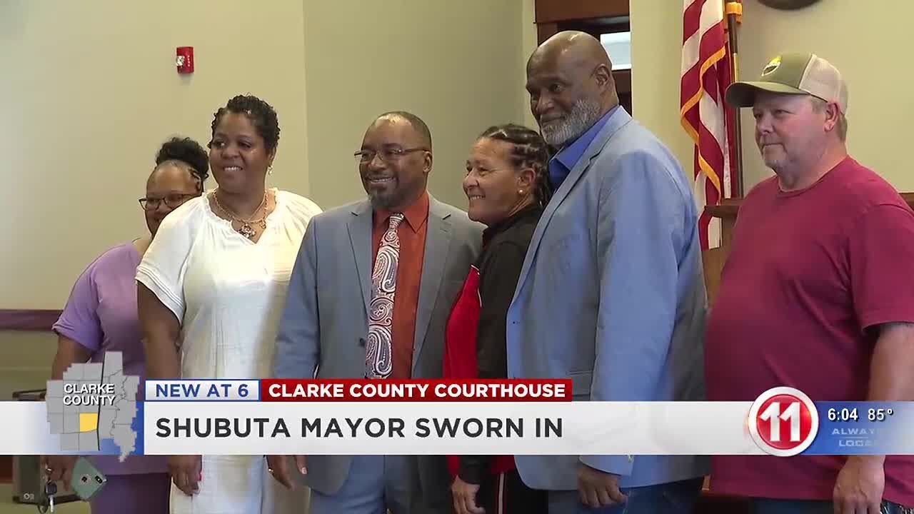 Shubuta mayor swearing in ceremony - YouTube