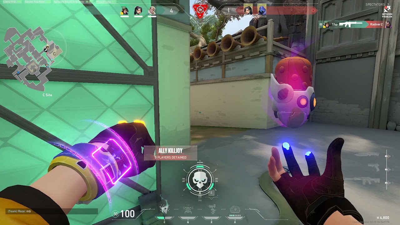 VALORANT., killjoy ultimate w/ an ACE - YouTube