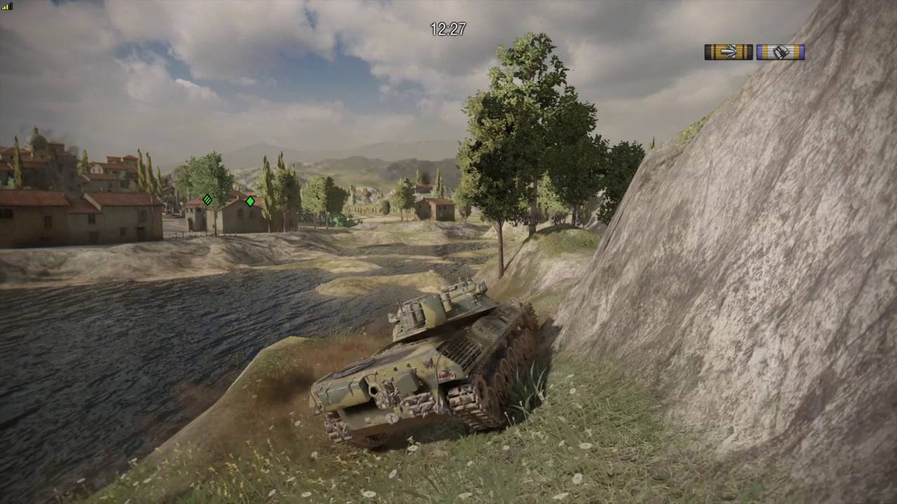 World of Tanks_Example of turret not staying Locked on Target's last ...
