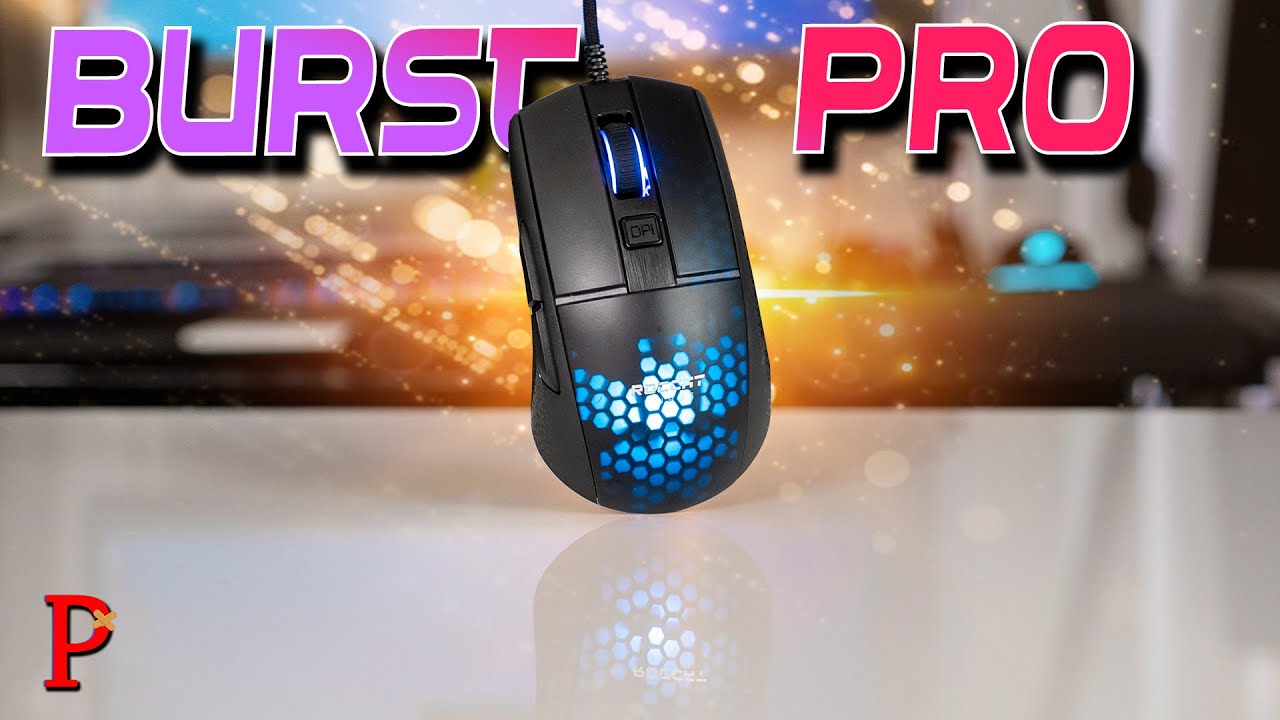 Roccat Burst Pro Gaming Mouse Review! Their Best Mouse Yet?! - YouTube