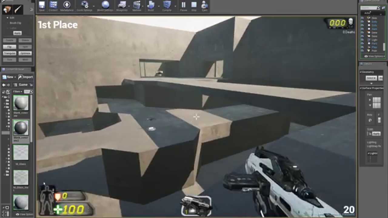 UT4 map project - YouTube