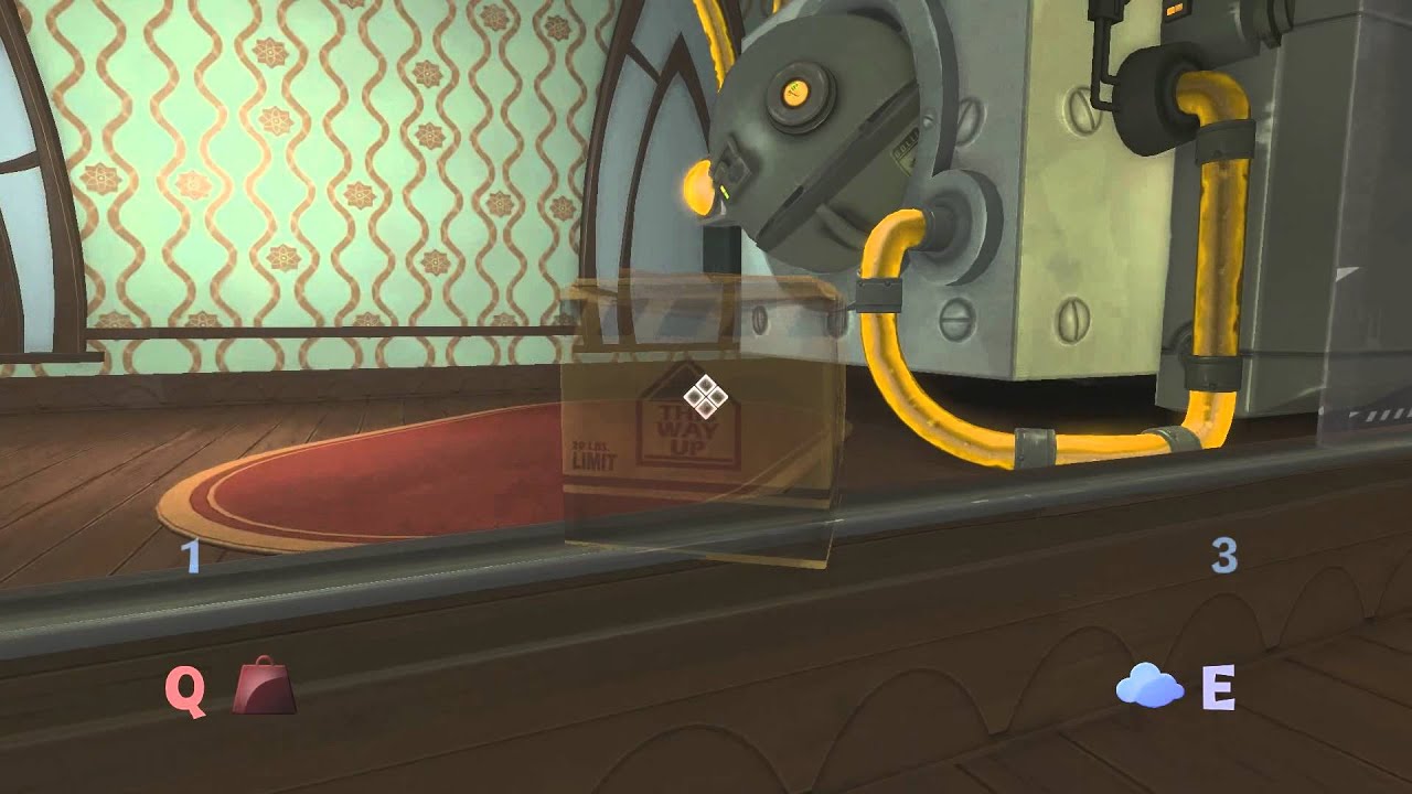 Quantum Conundrum walkthrough - Springing to New Heights - Blue Wing ...