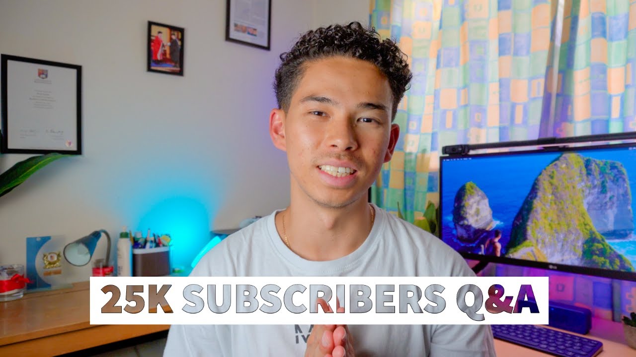25K Subscribers Q&A | Single? My Real Age? Study tips? - YouTube