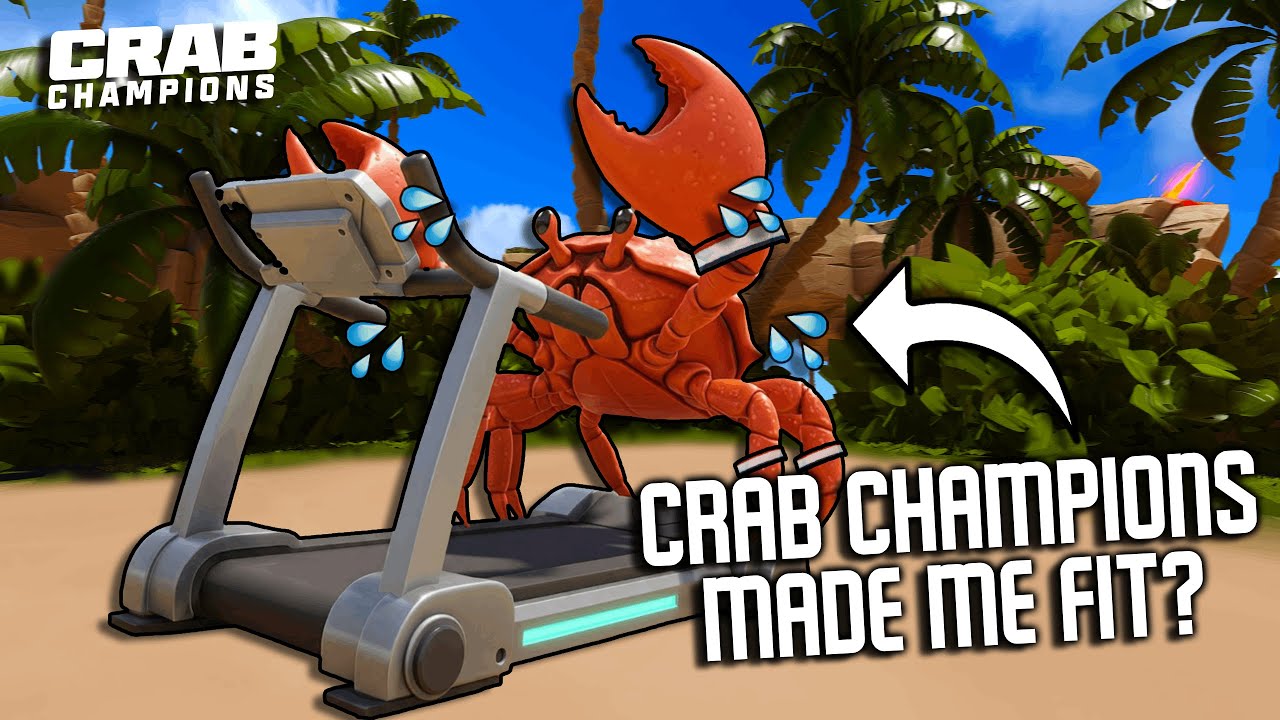 Getting a DIAMOND WIN whilst on a Treadmill in Crab Champions 💦 - YouTube