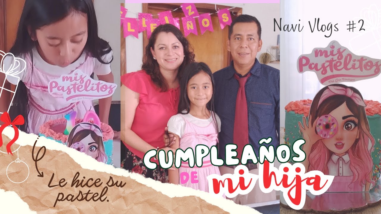 Cumpleañitos de mi hija 🥳🎂 Le hice su pastel de Mis pastelitos. #2 # ...